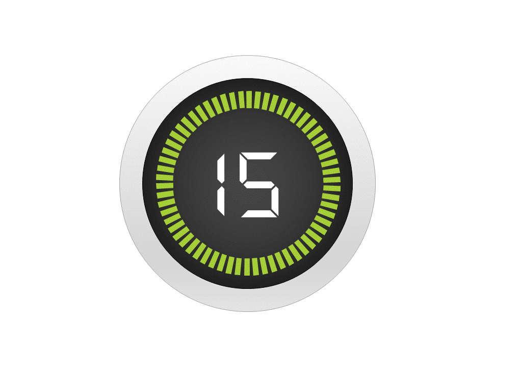 PowerPoint Timer Animation Template Stopwatch ELearningArt