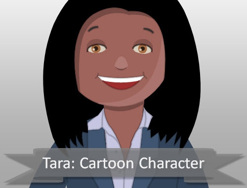 Tara Cartoon Character – eLearningArt Tara Cartoon Character – eLearningArt