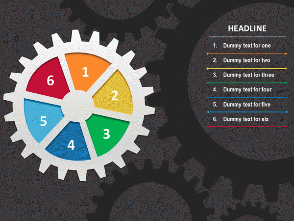 PowerPoint Gear Template 001 – eLearningArt