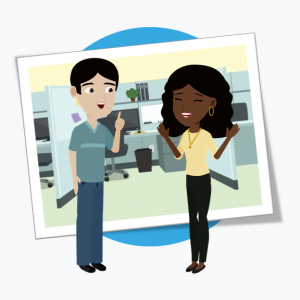 Illustrated and Cartoon Characters for eLearning and Presentations