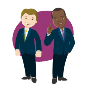 Illustrated and Cartoon Characters for eLearning and Presentations