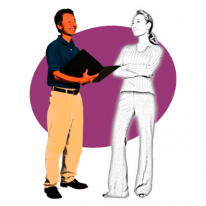 Illustrated and Cartoon Characters for eLearning and Presentations