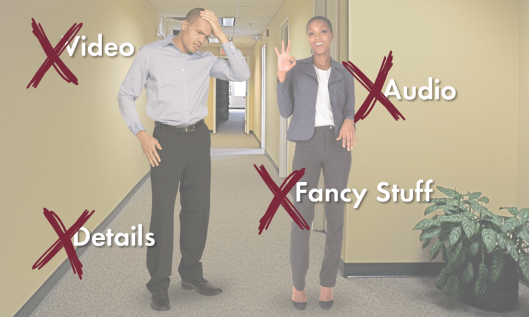 Broken Co-worker | Interactive Story Example for eLearning